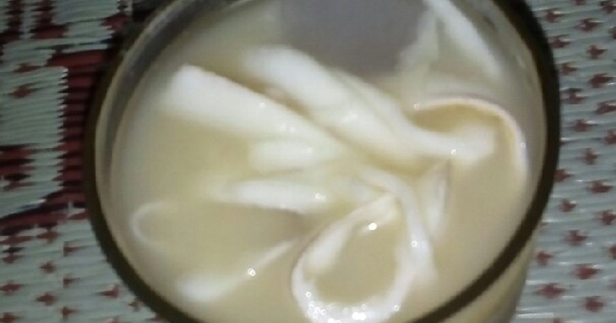 Resep Es Degan Gula Merah oleh Karimah Esti Rahayu - Cookpad