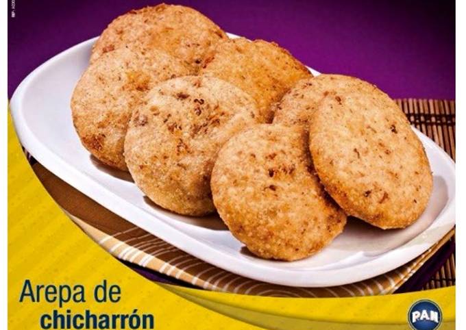 Arepas de chicharón LuisFy Receta de LuisFy- Cookpad