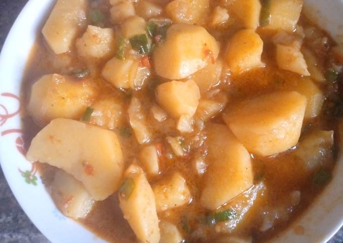 Potato pottage Recipe by 2 hearts ️ cuisine - Cookpad