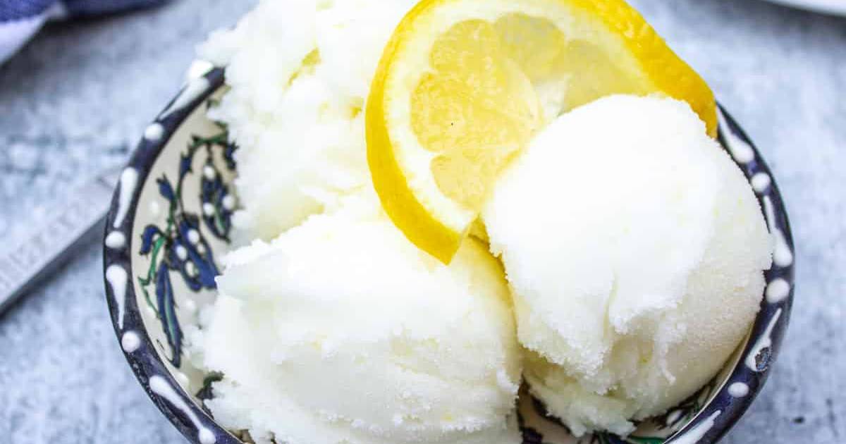 Lemon sorbet Recipe by Minkie Kapp - Cookpad