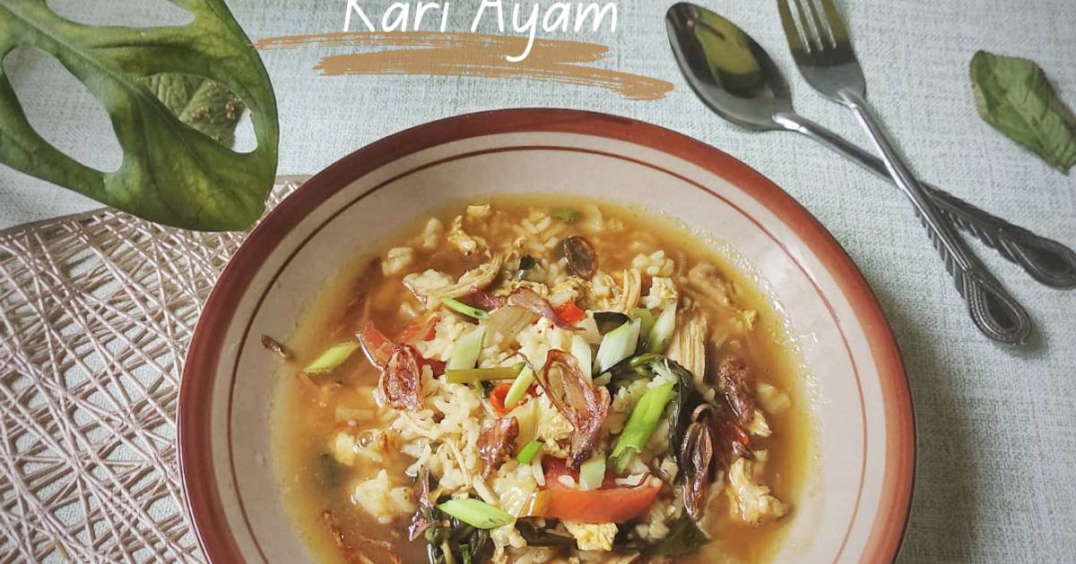 Resep Sego Godog Kari Ayam oleh Erny Sulistyowati (Pawon Erny) - Cookpad