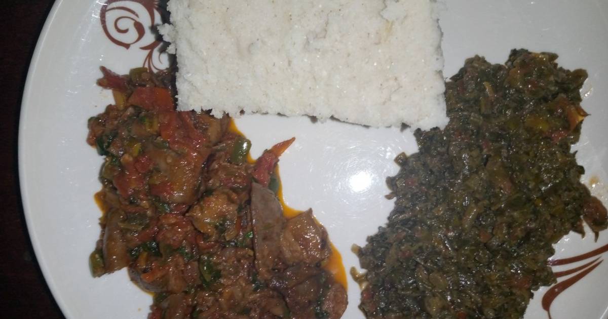 Wet fry matumbo and managu Recipe by Arogo Cynthia - Cookpad