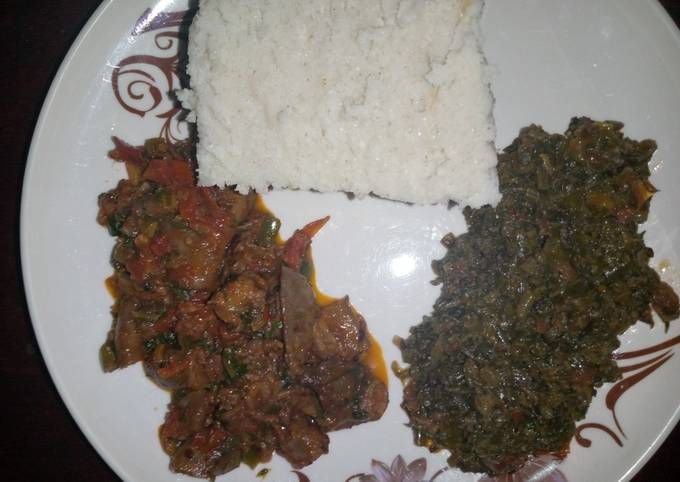 Wet fry matumbo and managu Recipe by Arogo Cynthia - Cookpad