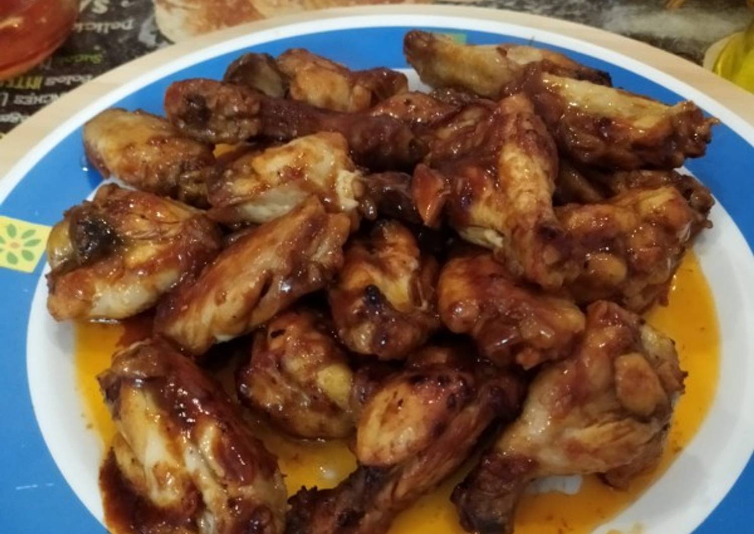Alitas de pollo a la barbacoa en olla GM Receta de Erika Moreno- Cookpad