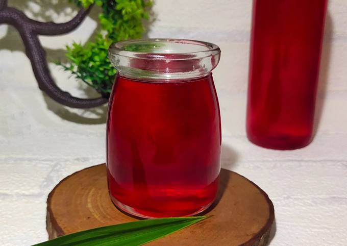 Resep Sirup Frambozen Homemade oleh Dapur ala mama jasmine - Cookpad