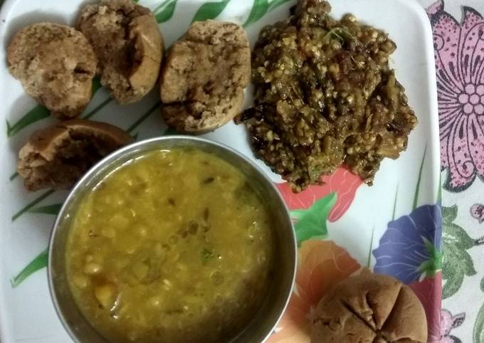 Dal bati Recipe by Ruchi Agarwal - Cookpad