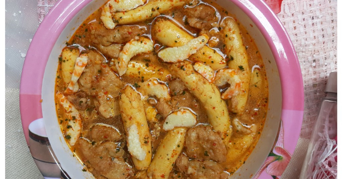 Resep Sup Kunyit Bunga Tebu Udang Vegan oleh Yulia Yani - Cookpad