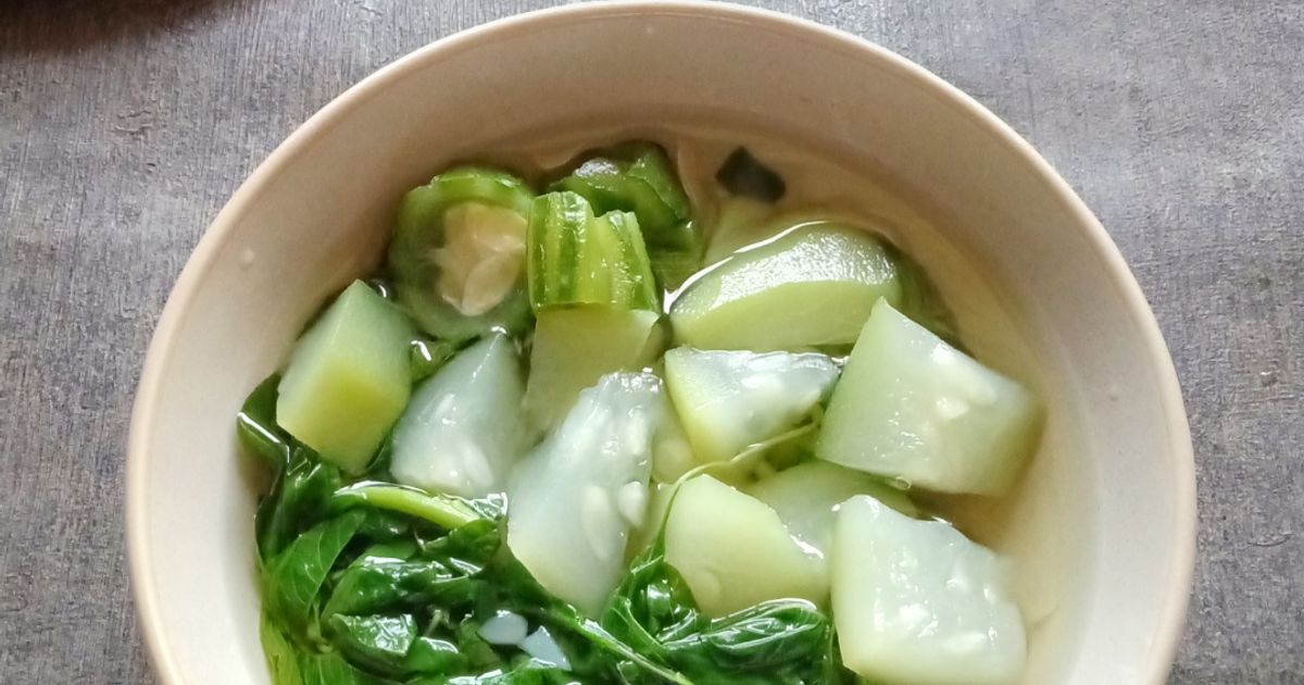 Resep Bening Labu Air Bayam oleh Eli Yana DL - Cookpad