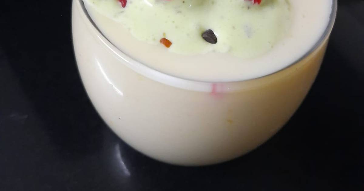 Mango pista lassi with paan &choco twist Recipe by Priya Arora - Cookpad