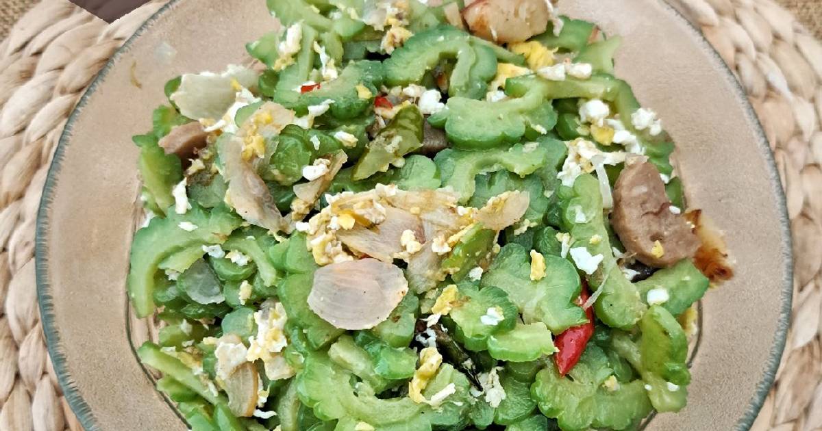 Resep Oseng Pare Telur oleh Andhien~Rhea's Kitchen - Cookpad