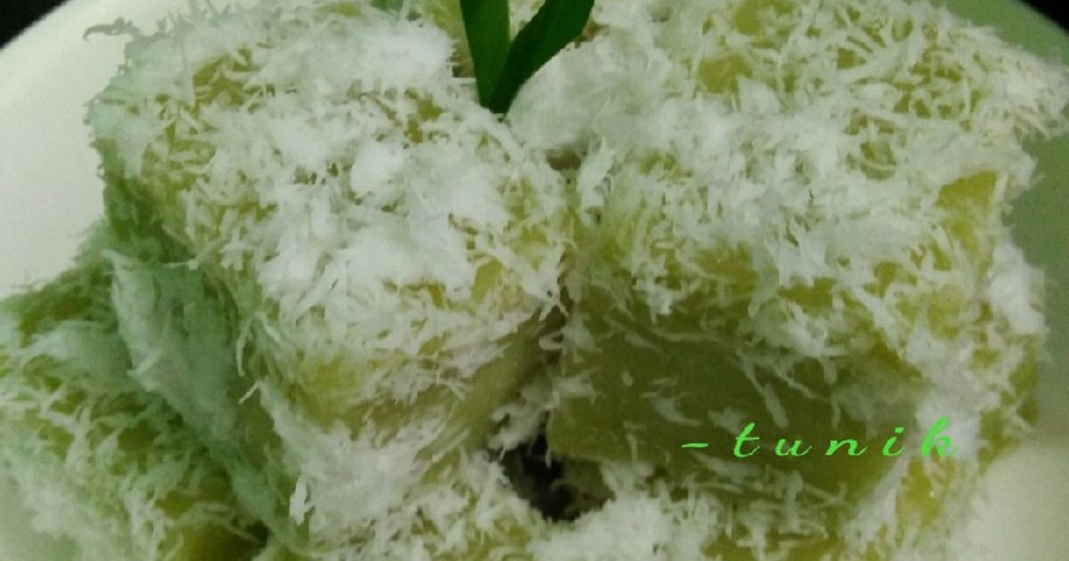 Resep 147. Ongol Ongol Singkong Pandan oleh tunik 🍀 - Cookpad