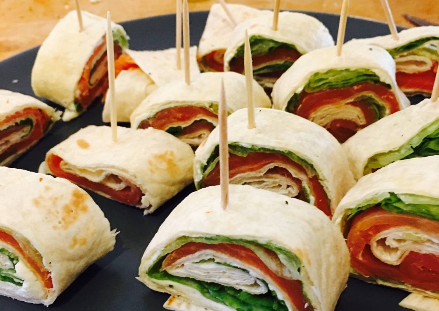 Wrap fraîcheur apéro de Natacha Paquier - Cookpad