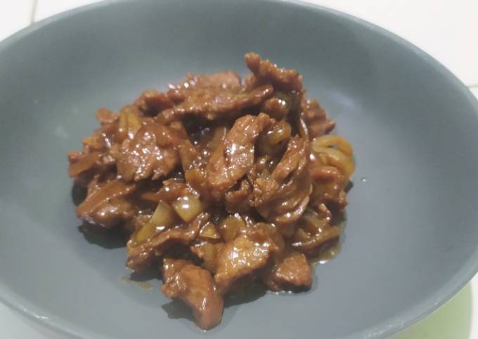 Resep 75. Beef Blackpaper oleh Bella - Cookpad