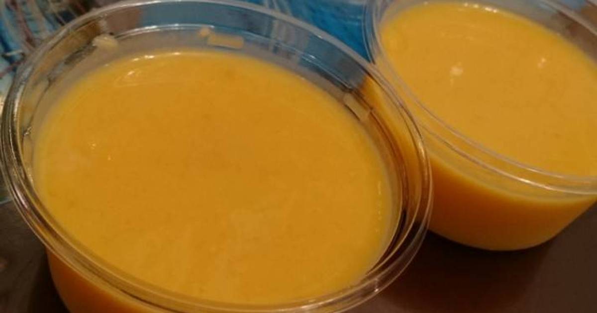 Flan de mango Receta de Yuri Hirakawa- Cookpad