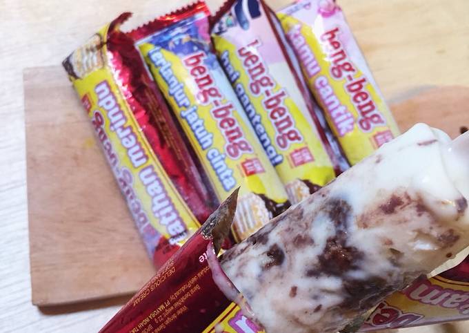 Resep Ice cream beng-beng oleh inggarrestu - Cookpad