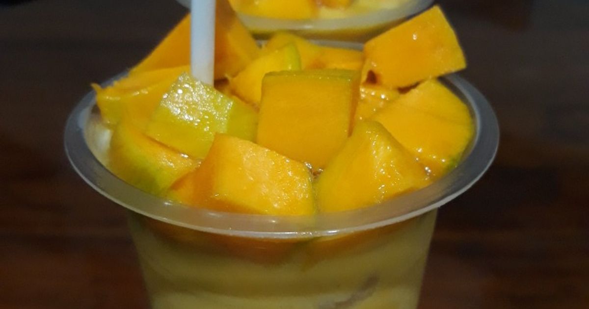 Resep Mango Bomb Kekinian oleh Aprilian Aminah - Cookpad