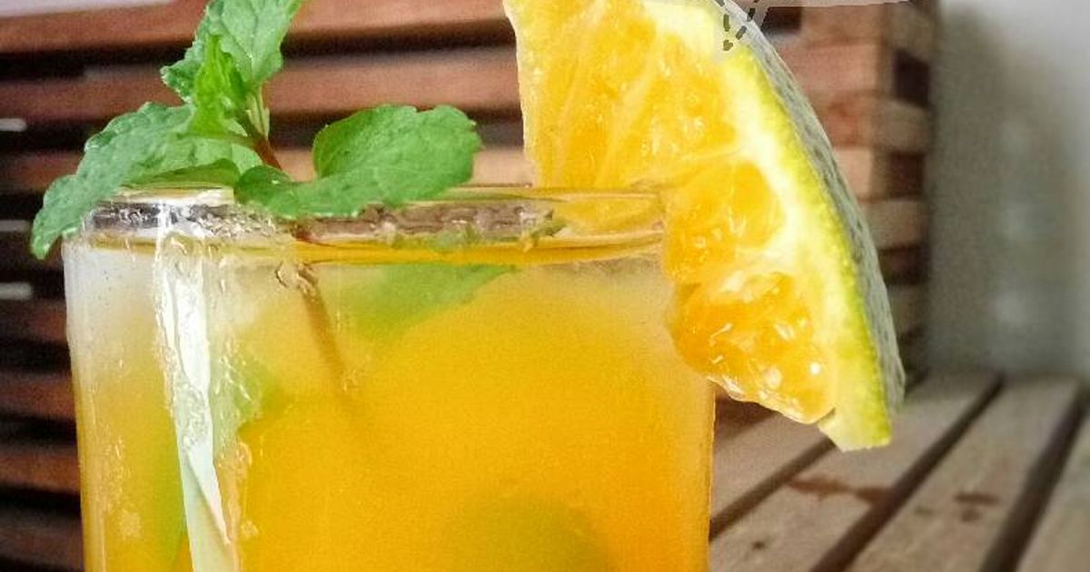 Resep Orange Mint Squash oleh Dice Ferdian - Cookpad