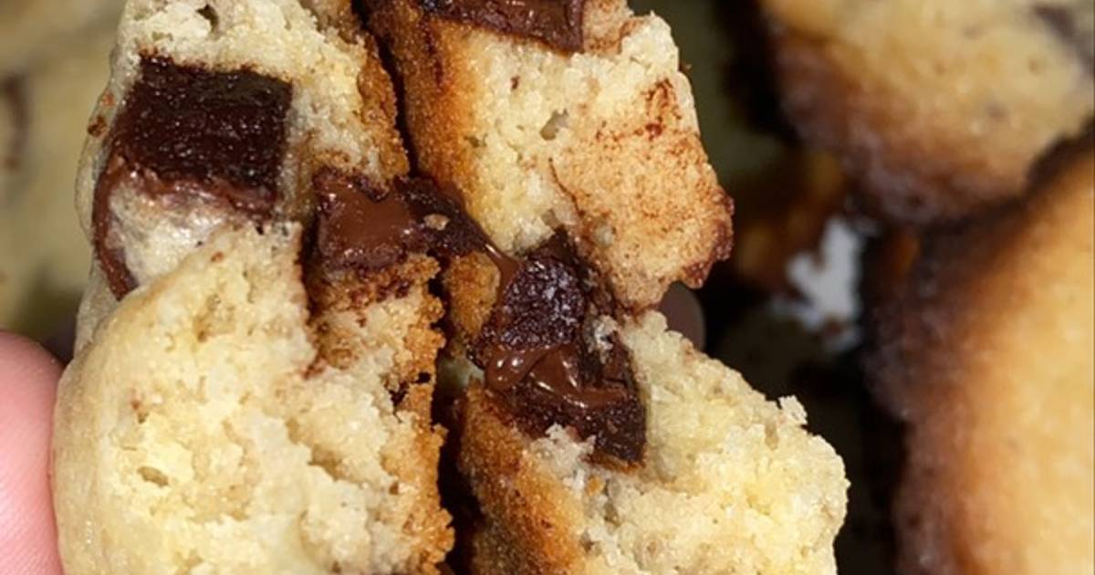 Cookies con chips de chocolate con manteca - 293 recetas caseras- Cookpad