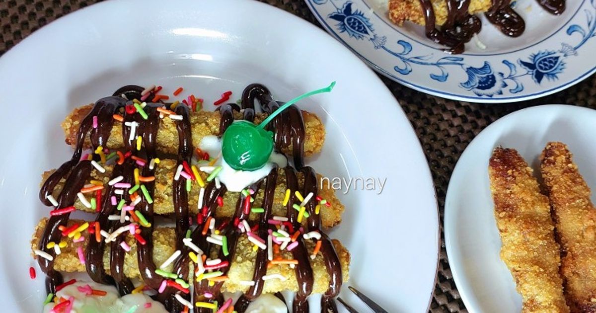 Resep Banana Stick Nugget (Stik Nuget Pisang) Finger Food Baby 1y+ oleh ...