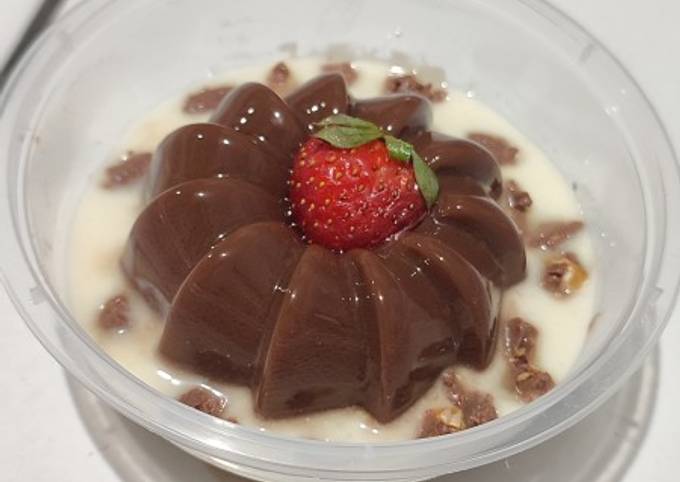 Resep Puding Coklat Mini oleh Yola - Cookpad