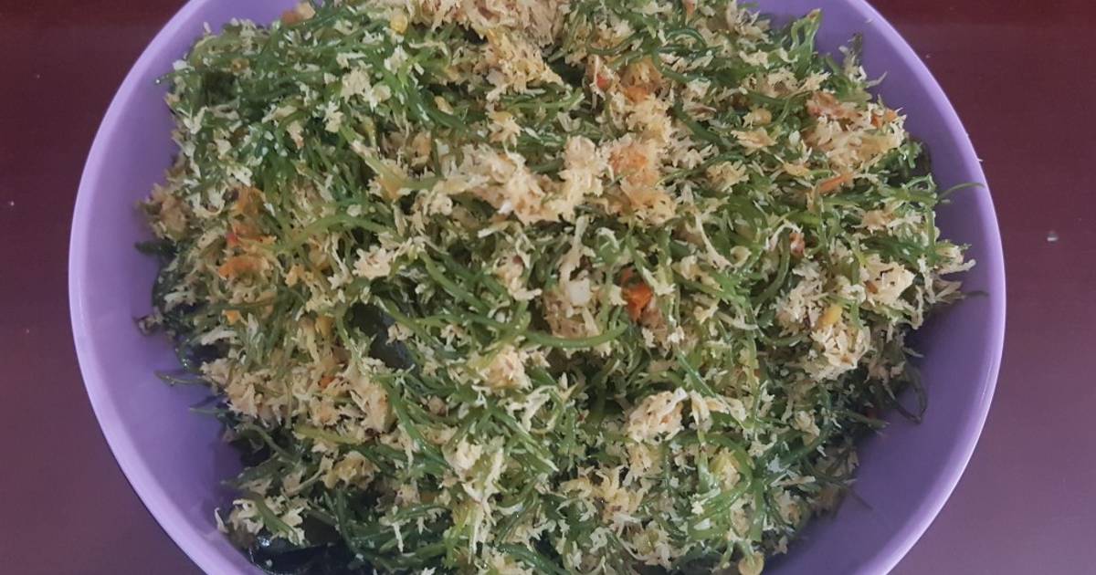 Resep Urap Rumput Laut Fresh oleh vindi - Cookpad