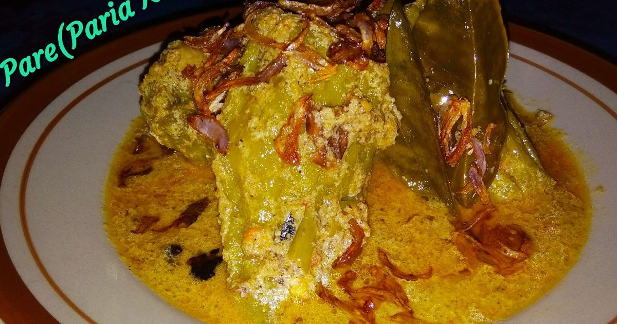 Resep Paria Kambuh(pare Isi Khas Bugis/Daerah Kami)😍 oleh Ummu Azkah ...