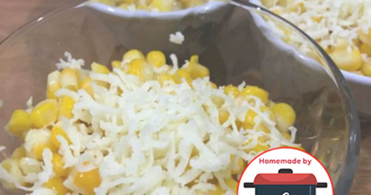 Resep Cemilan Jagung Kukus Susu Keju Parut Mudah Jasuke #Homemadebylita ...