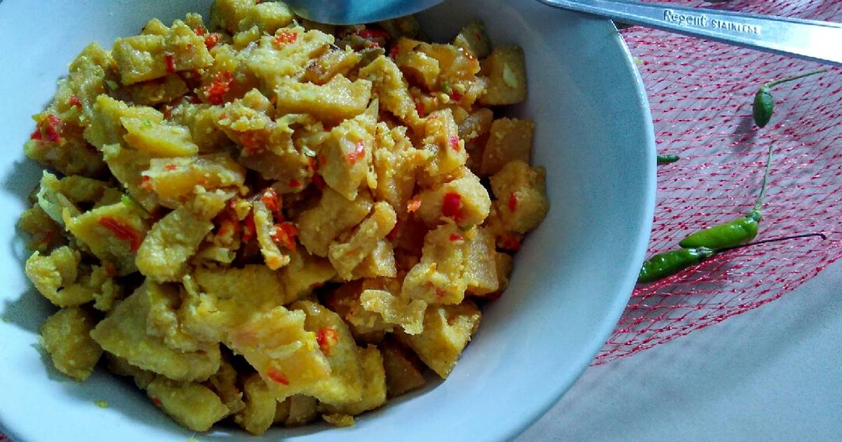 Resep 71. Tahu Kentang Bumbu Kuning oleh Eka Dzurriyyah M. - Cookpad