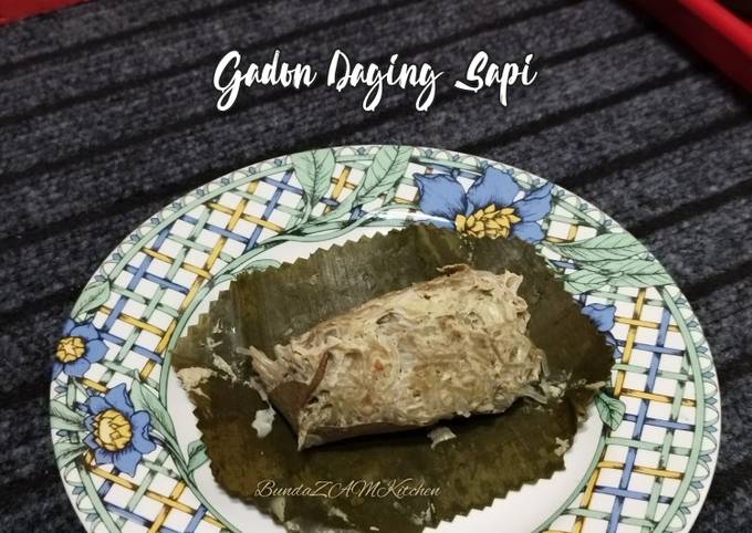Resep Gadon Daging Sapi oleh Ike Yuanita Wijayanti - Cookpad