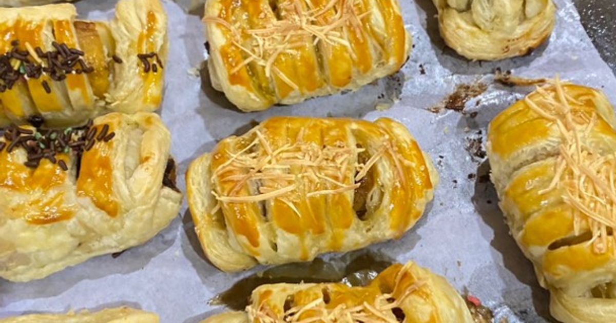 Resep Mini Bolen Lilit Pisang oleh maulidinaaa - Cookpad