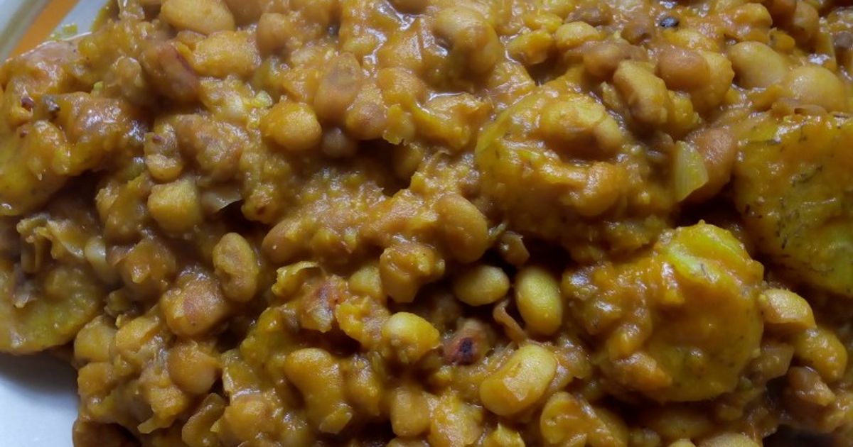 Portage Beans And Ripe Plantain Recipe by Esther Abjmom - Cookpad