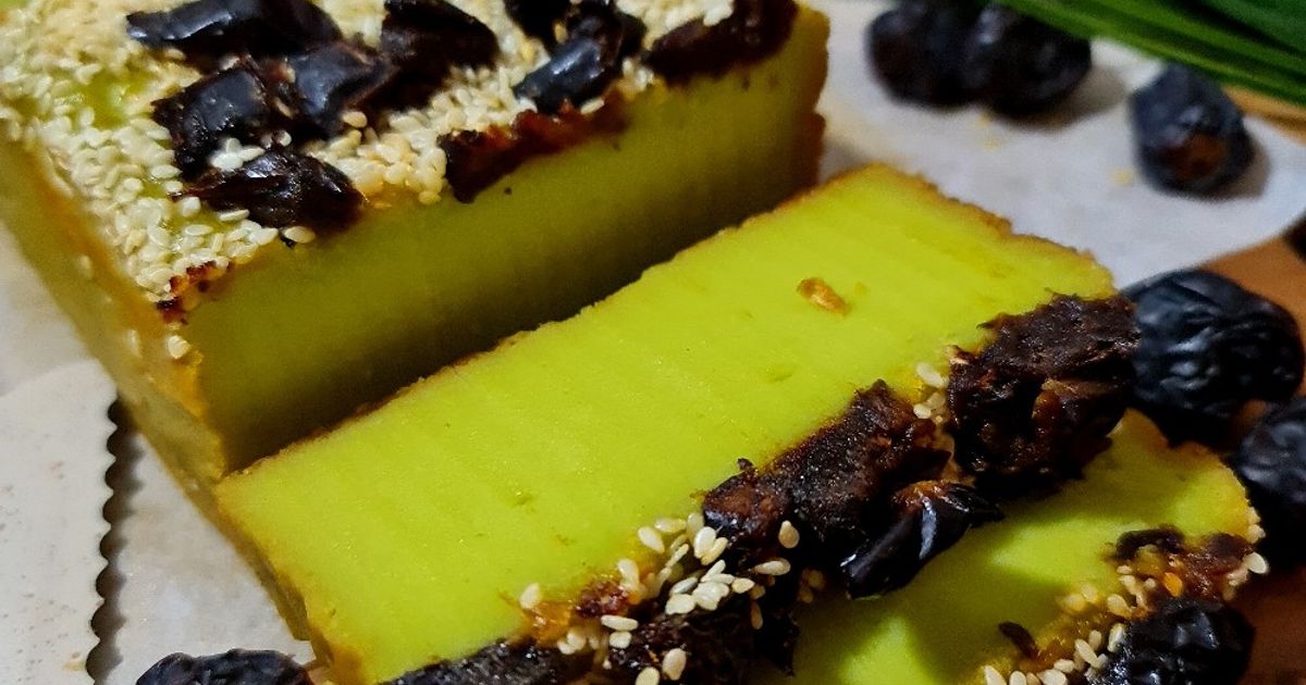 Resep Wadai Bingka Pandan Tapai Singkong oleh Windu Restina - Cookpad