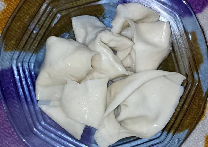 Resep Pangsit Isi Ayam Simple oleh kaha nisa - Cookpad