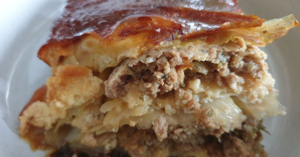 Pastel De Repollo Con Carne Y Patata Receta de viopeal- Cookpad