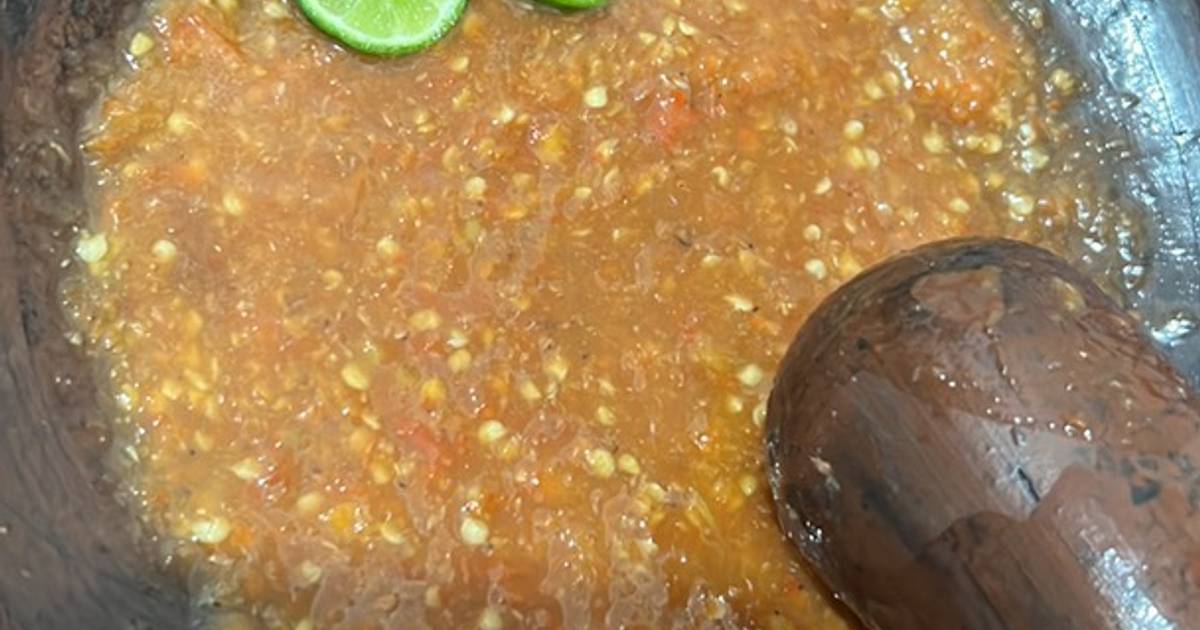 95 resep sambal tempong enak dan mudah - Cookpad