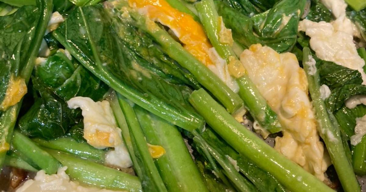 Resipi Sayur Sawi Tumis Telur oleh MocQue - Cookpad