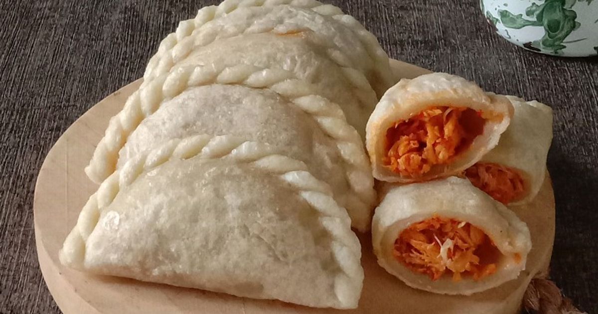 Resep cireng isi ayam suwir setengah kg rumahan enak dan mudah - Cookpad