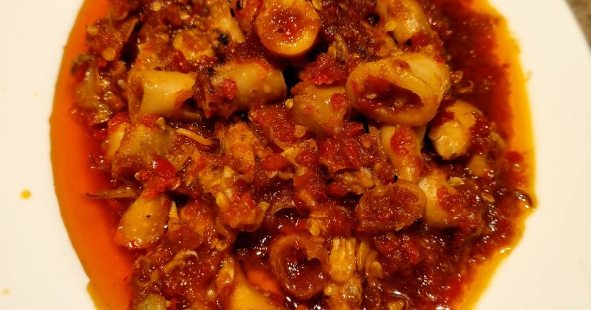 Resep Sambal Baby Cumi 🤤 oleh Mama zalfa - Cookpad