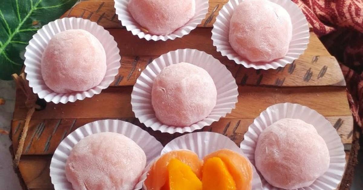 55 resep mochi mangga enak dan mudah - Cookpad