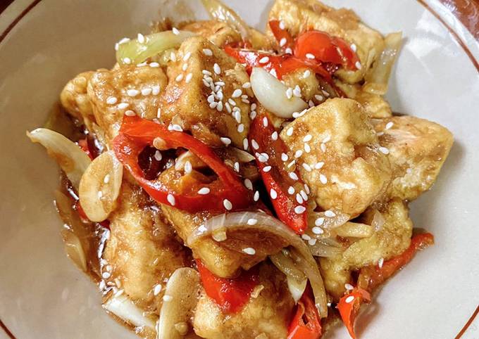 Resep Tahu Teriyaki simpel (Menu diet/ vegetarian) oleh Wilsa Pratiwi ...