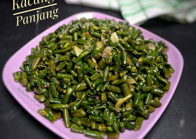 Resep Oseng Kacang Panjang oleh Hadleny Kitchen - Cookpad