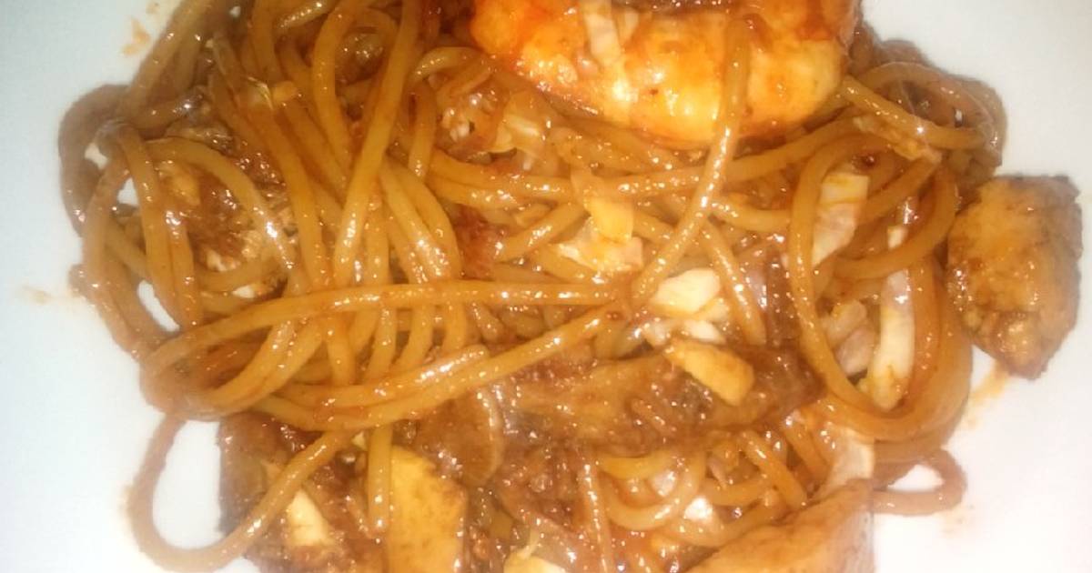 1.207 resep mie spaghetti enak dan sederhana ala rumahan - Cookpad
