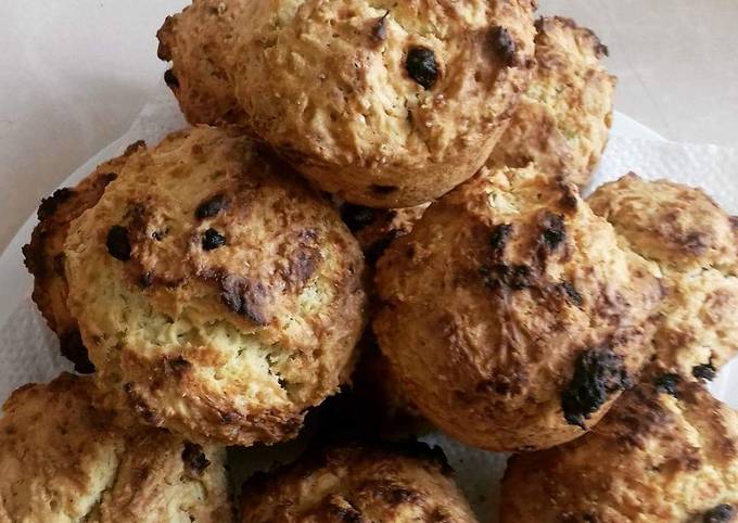 Raisins Rock Muffins Recipe by Mulunga Alukwe - Cookpad