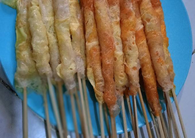 Resep Papeda telur gulung oleh Titin khansarafa - Cookpad