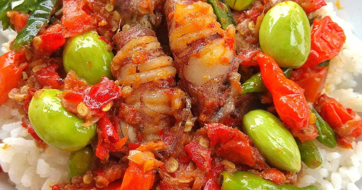 Resep Nasi Oseng Cumi Pedas oleh Dish by Ifah - Cookpad