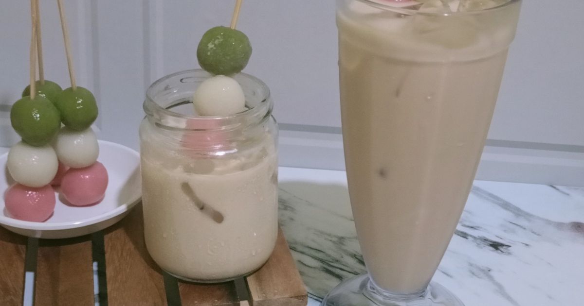 Resep Roasted Milk Tea With Hanami Dango oleh asih wijayanti - Cookpad