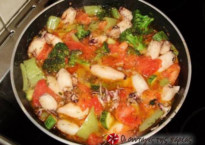 Kalamarakia (calamari).... special! Recipe by Cookpad Greece - Cookpad