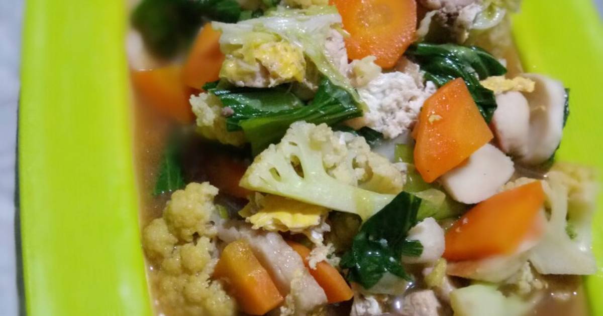41 resep capcay saos raja rasa jeroan enak dan mudah - Cookpad