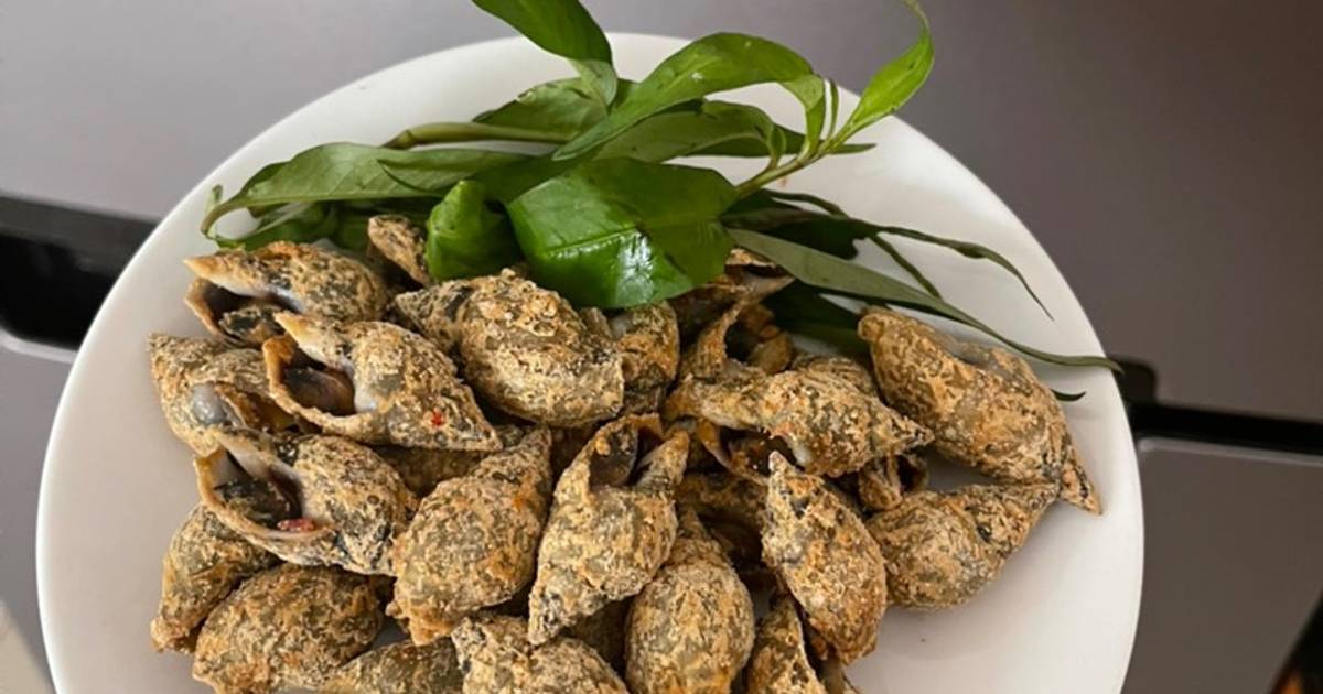 Cách Làm Món Ốc cà na rang muối của Anh Thư - Cookpad