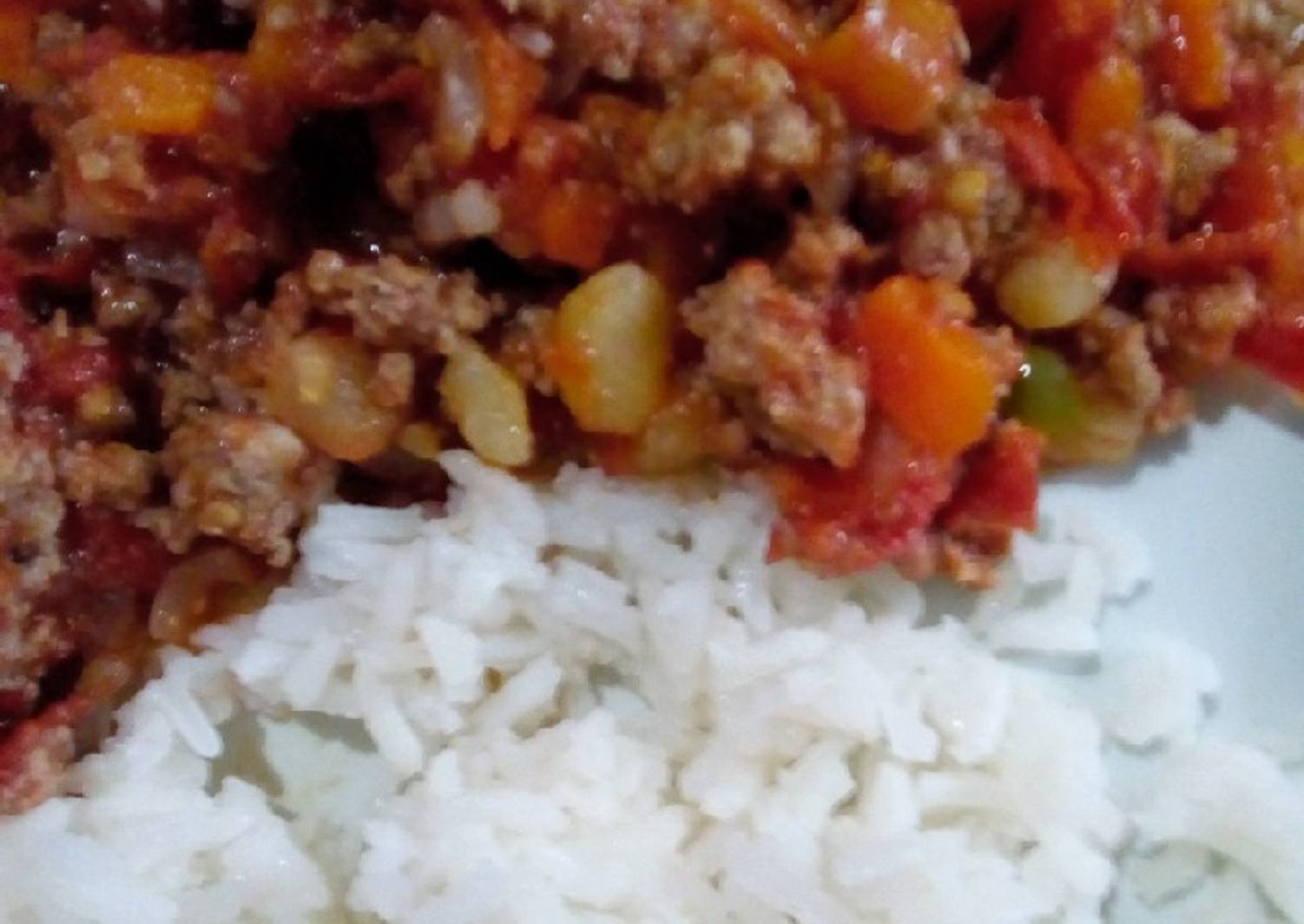 Picadillo de res Receta de Denisse- Cookpad